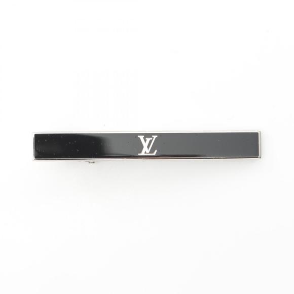 Louis Vuitton | Bags | Louis Vuitton Lv Award Tie Pin Metal Black ...